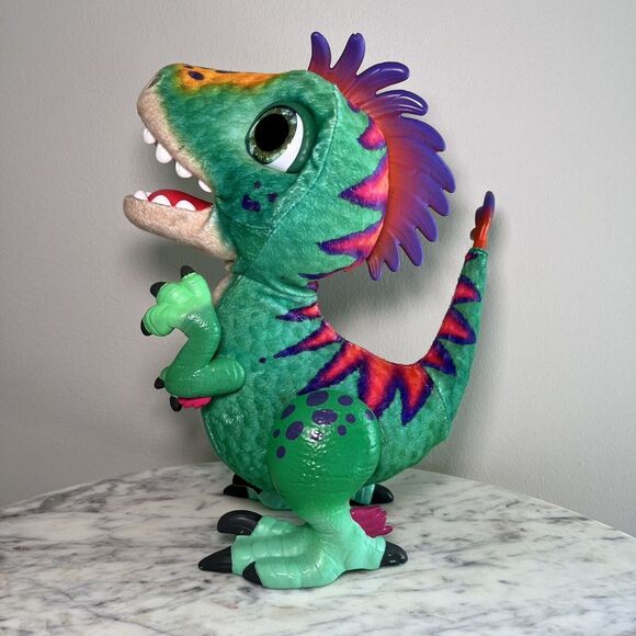 Hasbro | Bird | Furreal Friends Munchin Rex Baby Dinosaur Animated ...